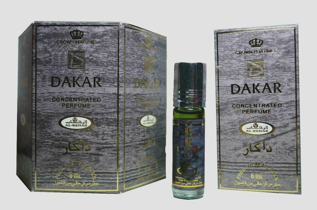 Al Rehab Dakar perfume oil (6 in a box) – tazaroma